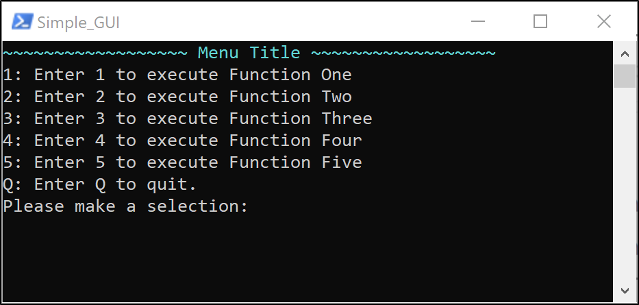 How to Create a Simple PowerShell GUI